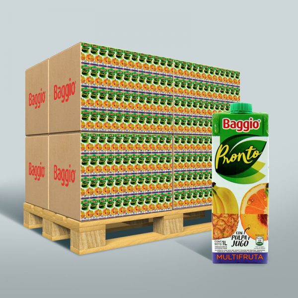 Jugo Baggio Pronto litro Multifruta - Daniel Bustingorry