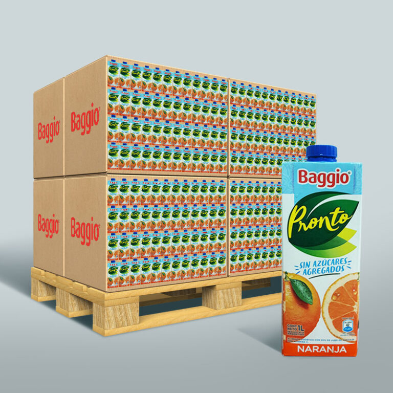 Jugo Baggio Pronto litro sin azucar Naranja - Daniel Bustingorry